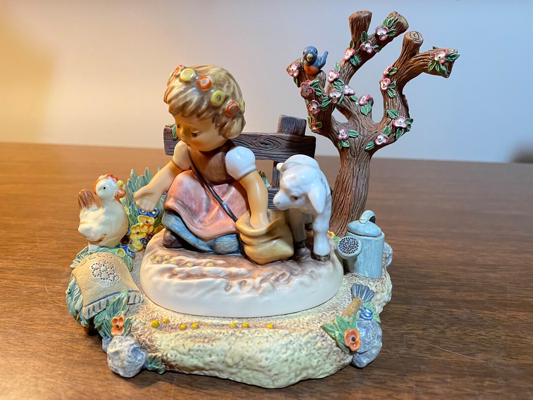 Goebel Hummelscapes Collection “seeds of Friendship” 1999 Collectible ...