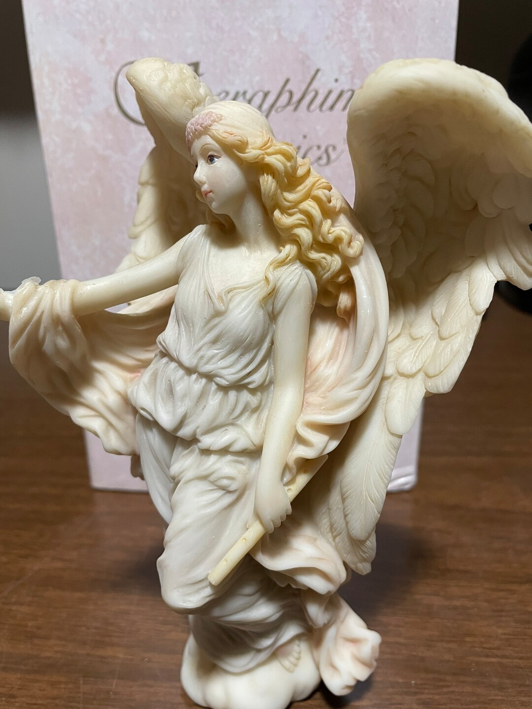 1993 Roman Seraphim Classics Angel Isabel “gentle Spirit” 8” Tall ...