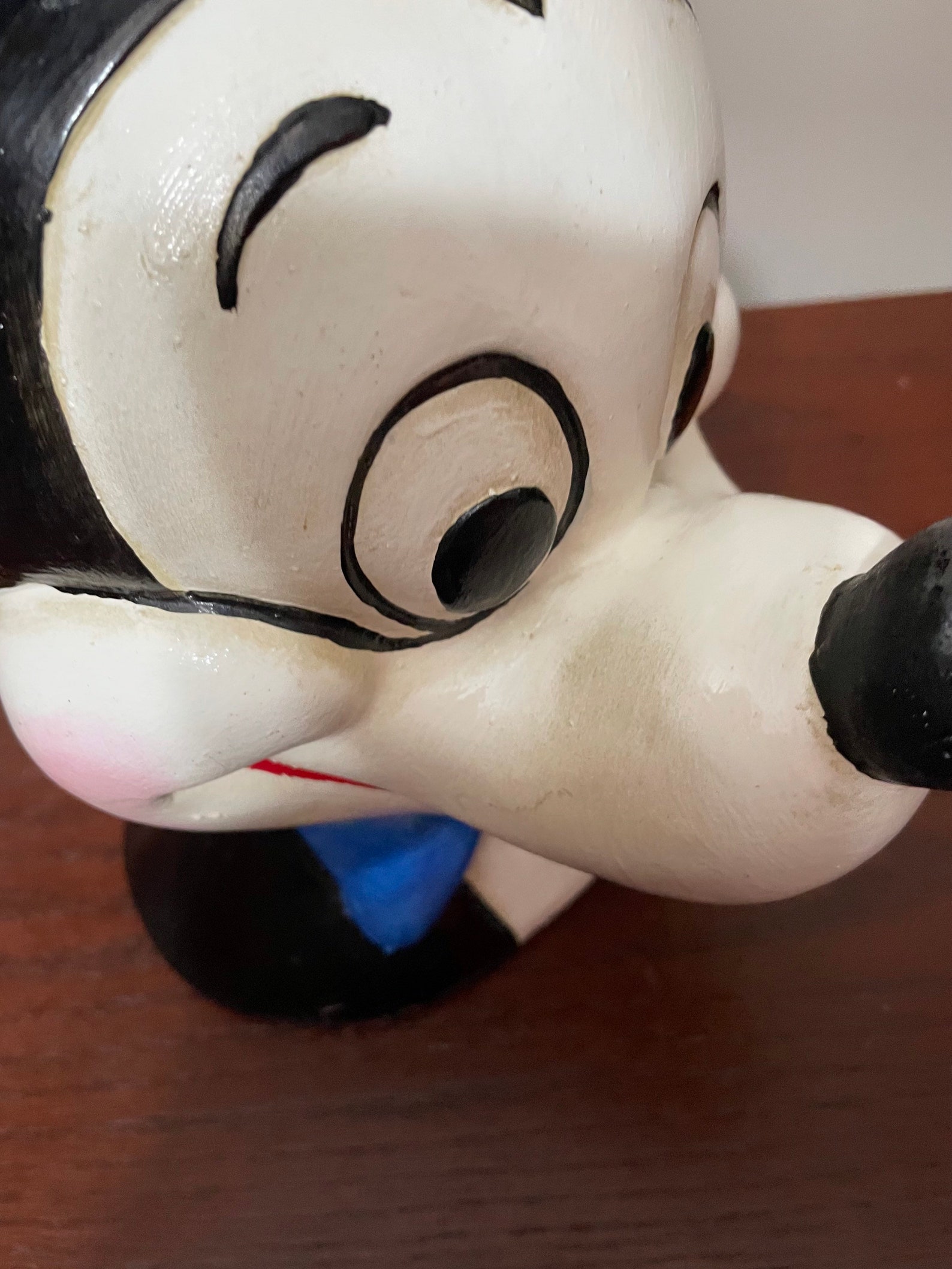 Vintage Mickey Mouse Bank 10 Tall Please Read All Details in - Etsy