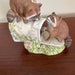 1987 Homco Masterpiece Porcelain Raccoons and Mailbox Figurine - Etsy