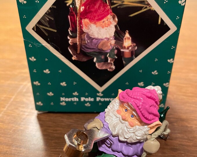 1987 Hallmark North Pole Power and Light Ornament - Etsy