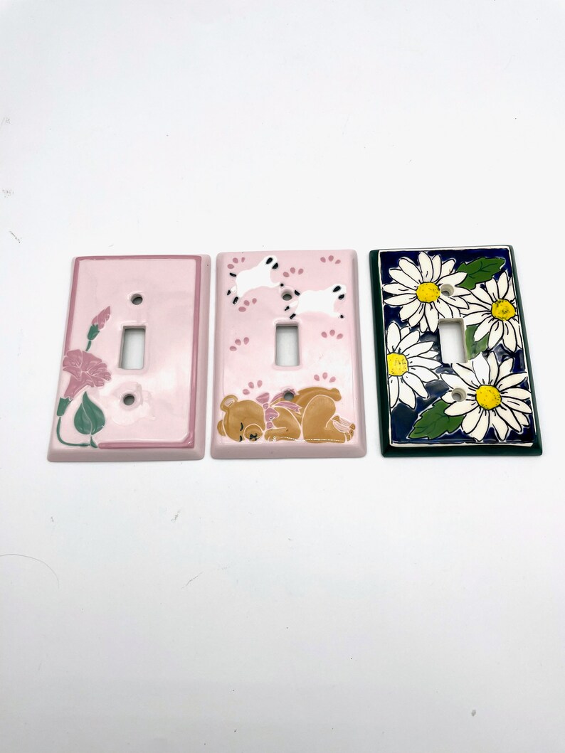 Now That's a Switch Hand Painted Ceramic Light Switch - Etsy