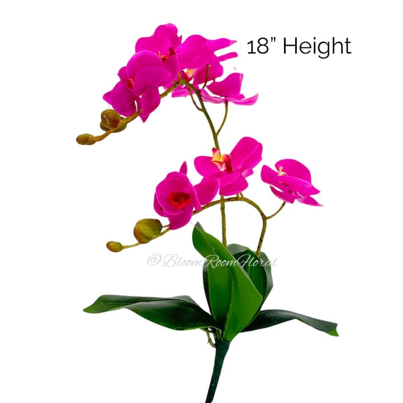 Realistic Faux Orchids - Etsy