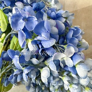 Blue Ombré Silk Wisteria Spray – 32-inch Floral Stem - Etsy UK