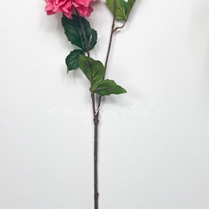 Hot Pink Real Touch Dahlia | Extremely Realistic Luxury Quality ...