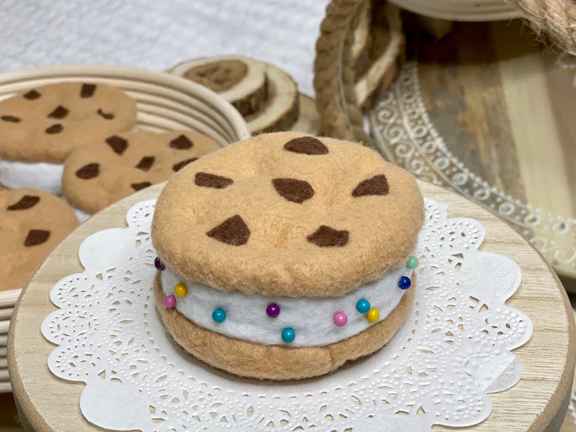 Ice Cream Sandwich Pin Cushion Cute Pin Cushion Sewing - Etsy
