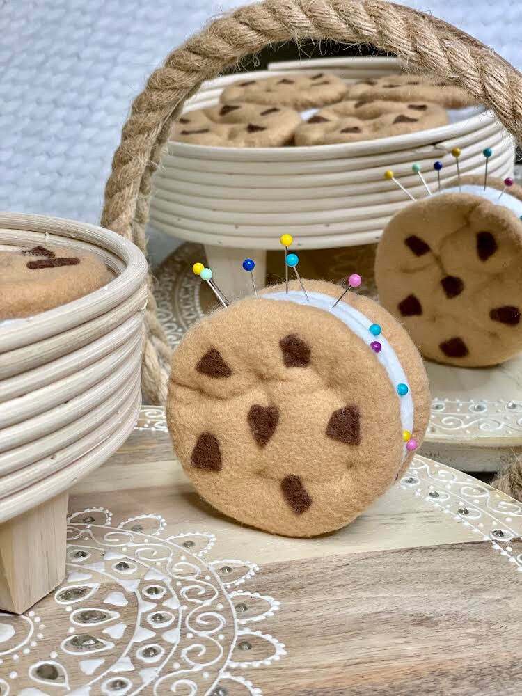 Ice Cream Sandwich Pin Cushion Cute Pin Cushion Sewing - Etsy