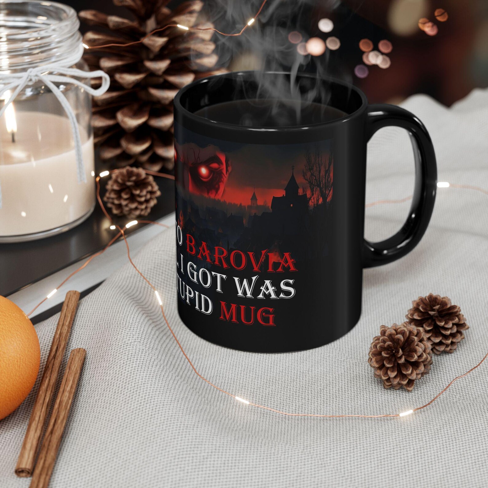 I Went to Barovia, Curse of Strahd Themed Mug Perfect for Dnd Players ...