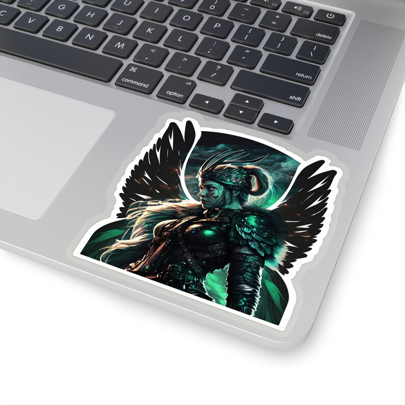 Dark Valkyrie Unique Kiss Cut Sticker Designs - Stand Out With Our ...