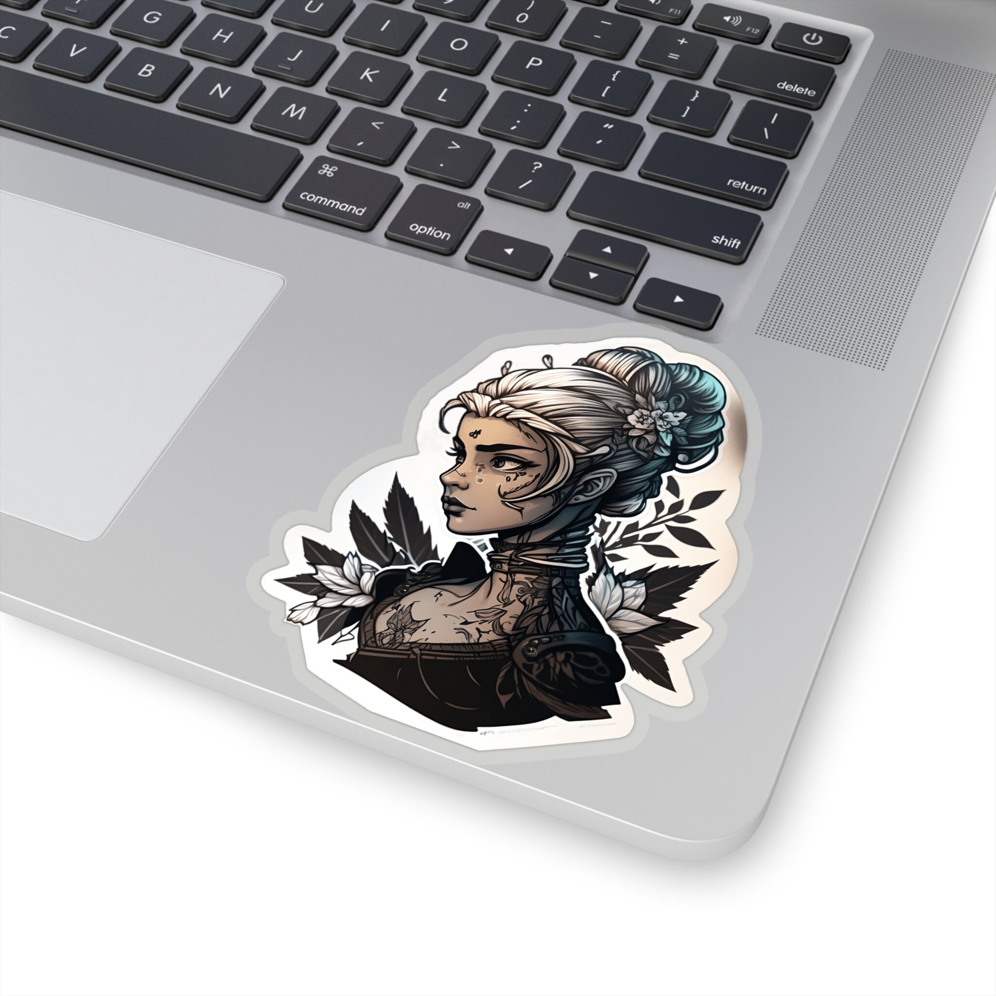 Beautiful Dark Fae Sticker Enigmatic and Intriguing Decal - Etsy