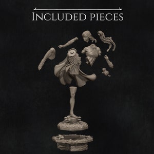 Jingwei the Monk | Powerful Combat Stance | Sculpted by Nerikson ...