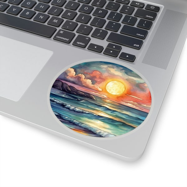Sunset Wall Decal - Etsy