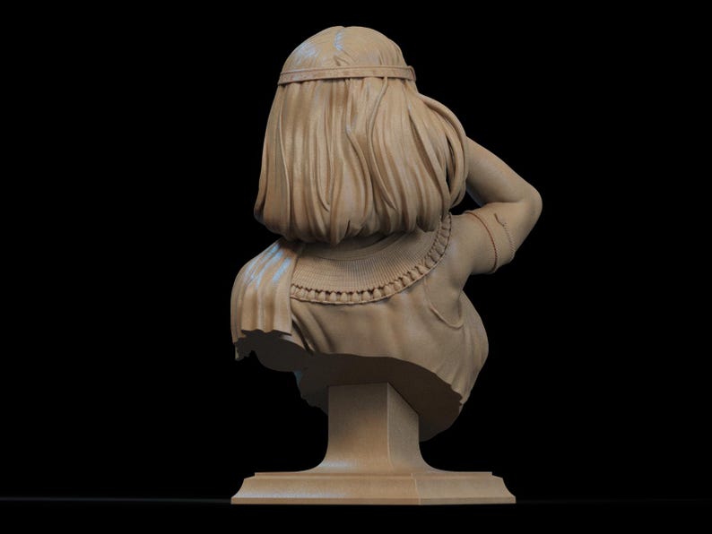 Cleopatra Bust | Elegant Queen of Egypt Miniature Bust by CA3D | 3D ...