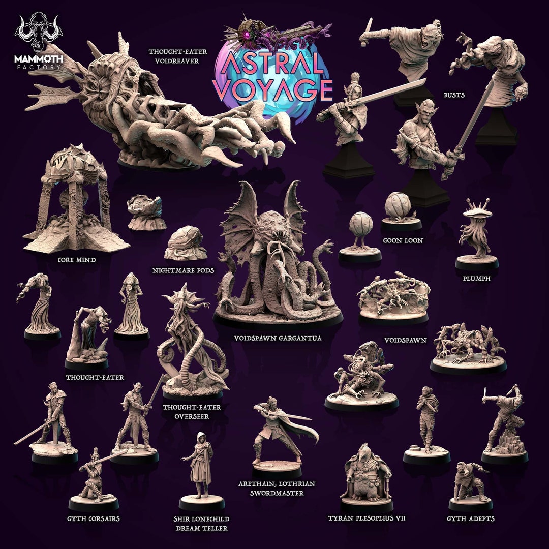 Complete Astral Voyage Adventure Set by Mammoth Factory - Astral ...