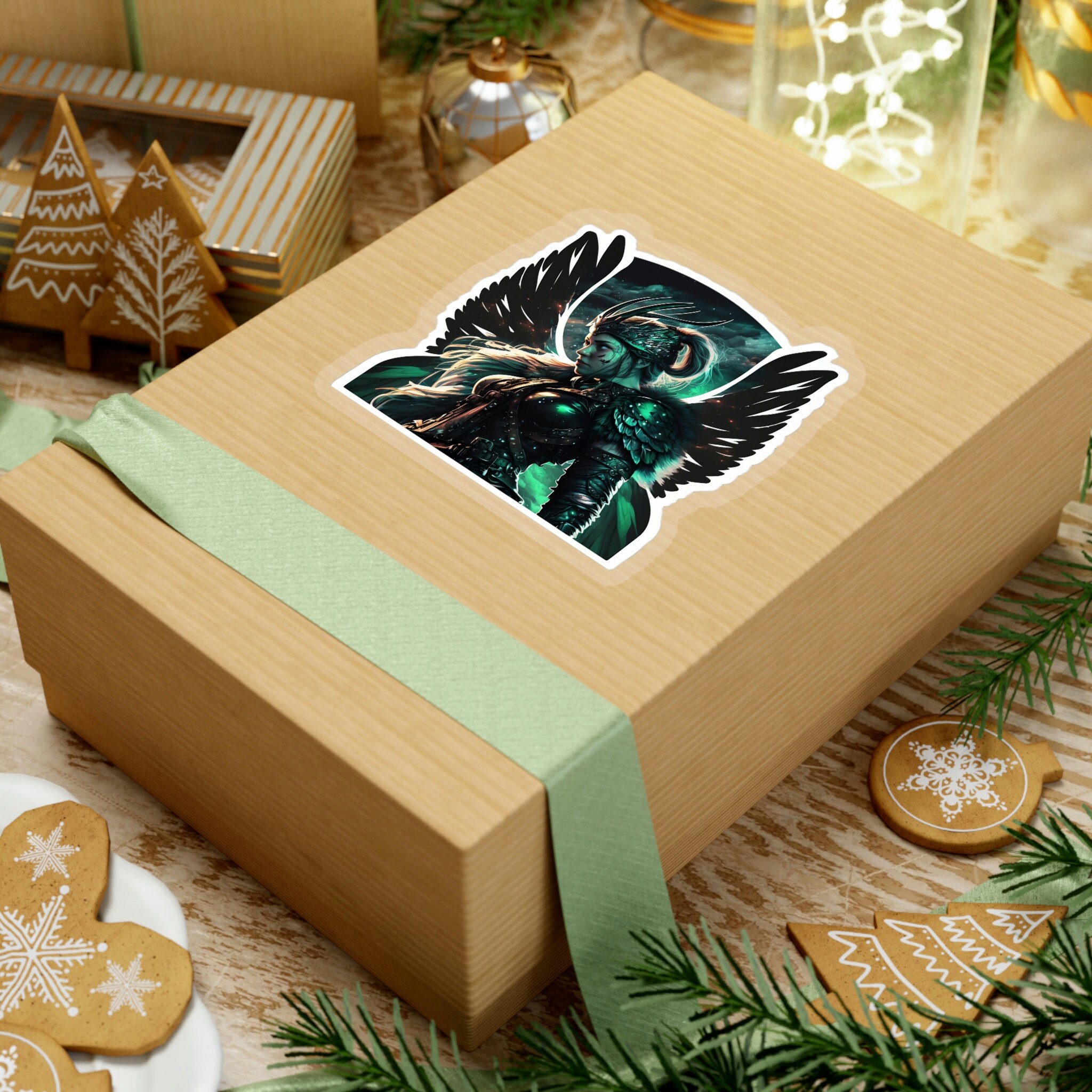 Dark Valkyrie Unique Kiss Cut Sticker Designs - Stand Out With Our ...