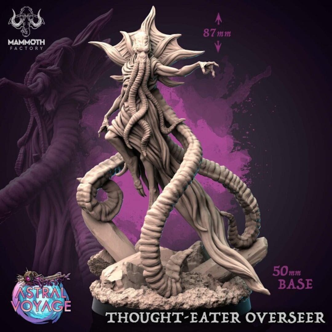 Thought-eater Minis - Astral Aberrations by Mammoth Factory - | Dnd ...