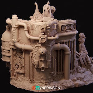 Abandoned Robot Diorama, by Nerikson. Beautiful 32mm and 60mm Scale ...