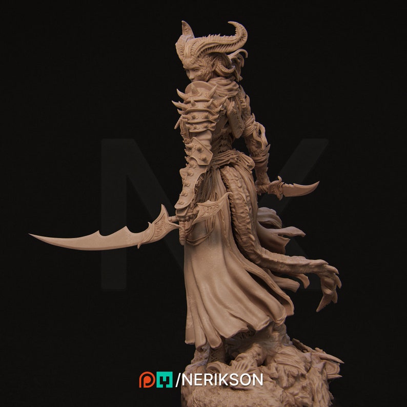 Iensi, the Demon Hunter, by Nerikson. Beautiful and Determined Demon ...