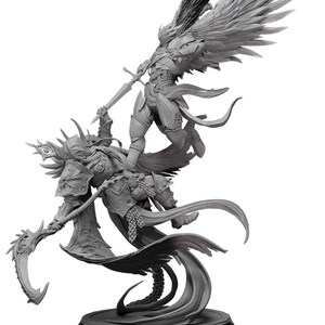 Clash of the Angels Diorama - Masterpiece by Parasite Collectibles ...