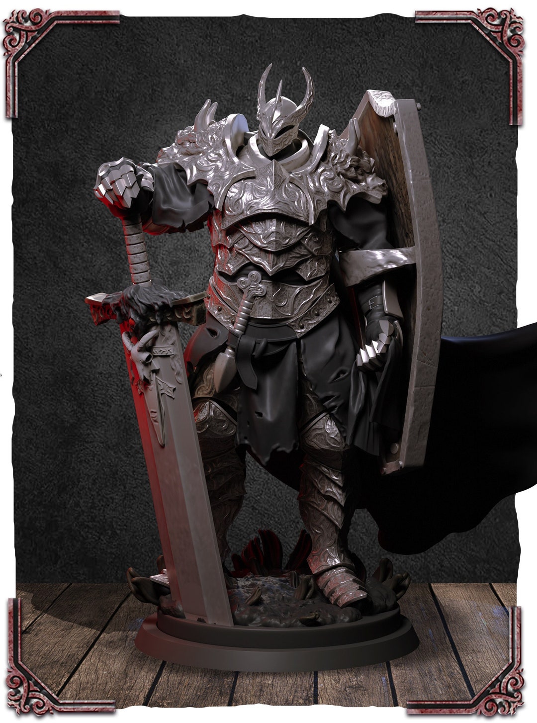 Pendragon | Powerful Knight Turned Vampire Familiar | Eternal Night ...