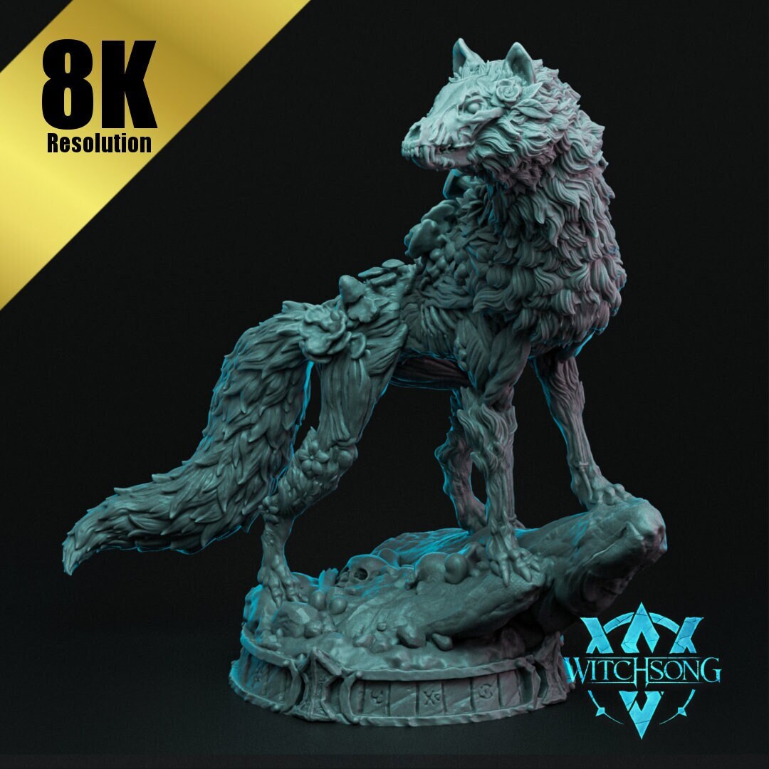 Large Mini - Revealing "lyks, Hades Howl" Miniature - Printed in 8K ...