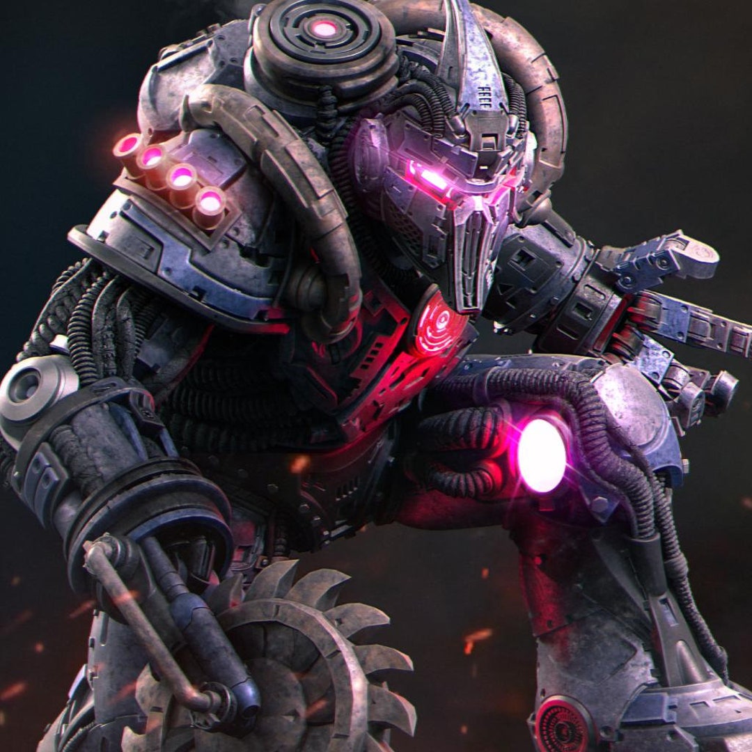 Neo-nixxi’s Nemesis Robot | Futuristic Cyberpunk War Machine by ...