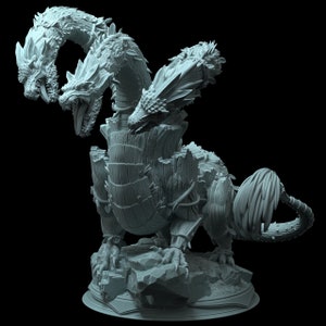 Volitra, Fey Touched Hydra. Terrifying Fey Hydra Mini for Tabletop ...