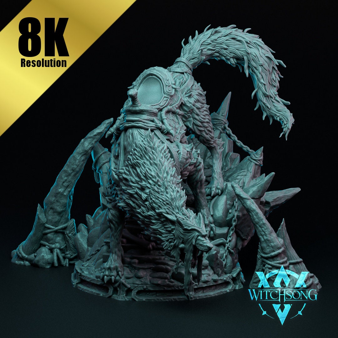 8K the Dread Hound Mount of the Faceless King Witchsong - Etsy