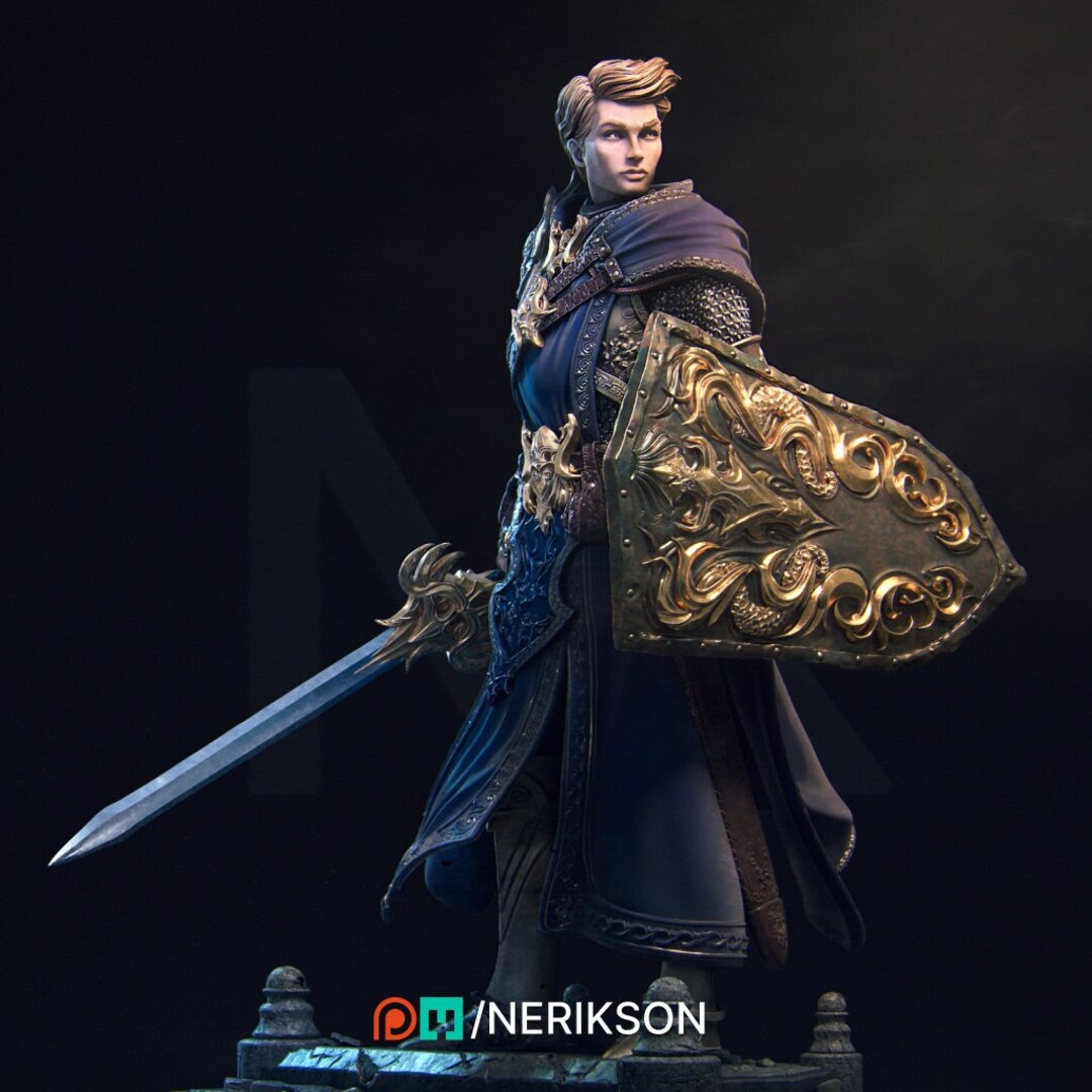 Aaron - the Paladin - Handsome Young Warrior Knight by Nerikson. Youth ...
