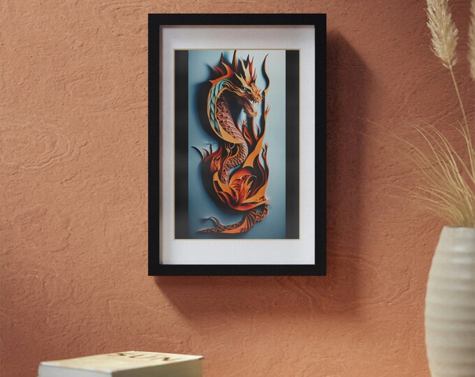 Copper Dragon Chibi Kiss-cut Stickers Fantasy Stickers for - Etsy