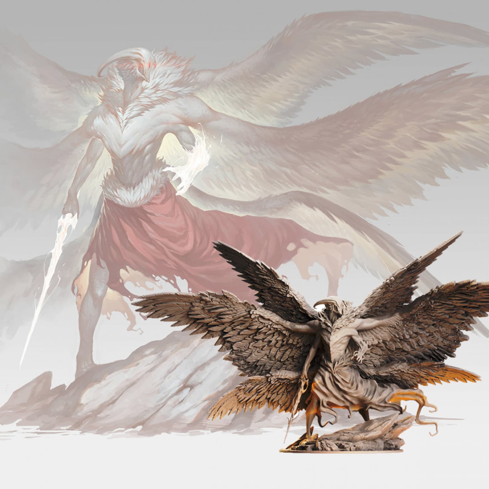 Raphael, Angel of Wrath - in 8K Resolution, 32mm and 75mm Scales ...