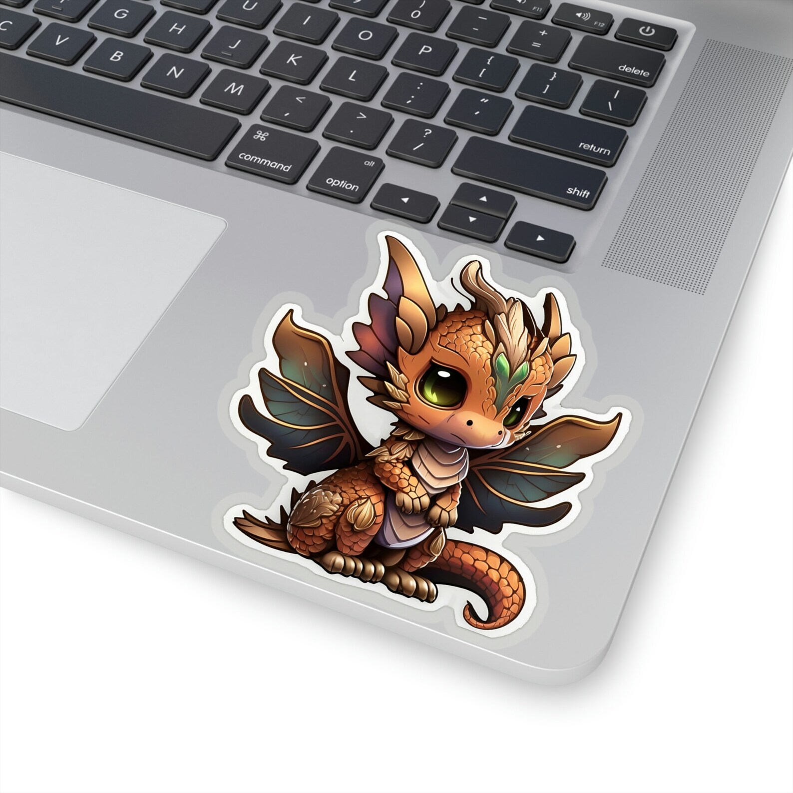 Copper Dragon Chibi Kiss-cut Stickers, Fantasy Stickers for Tabletop ...