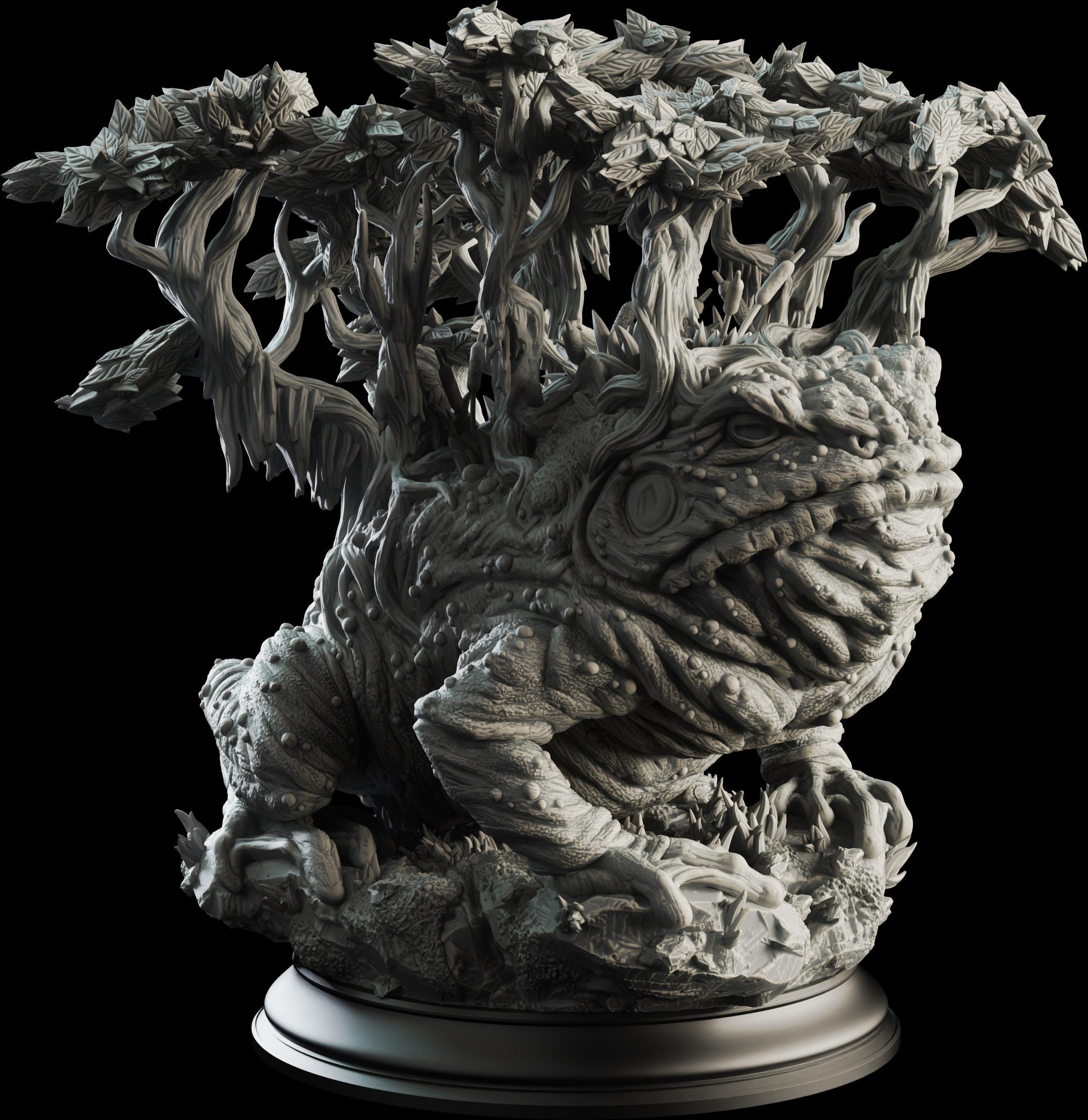 Giant Toad of the Swamp - Beszenyok the Defiler | Monstrous Miniature ...