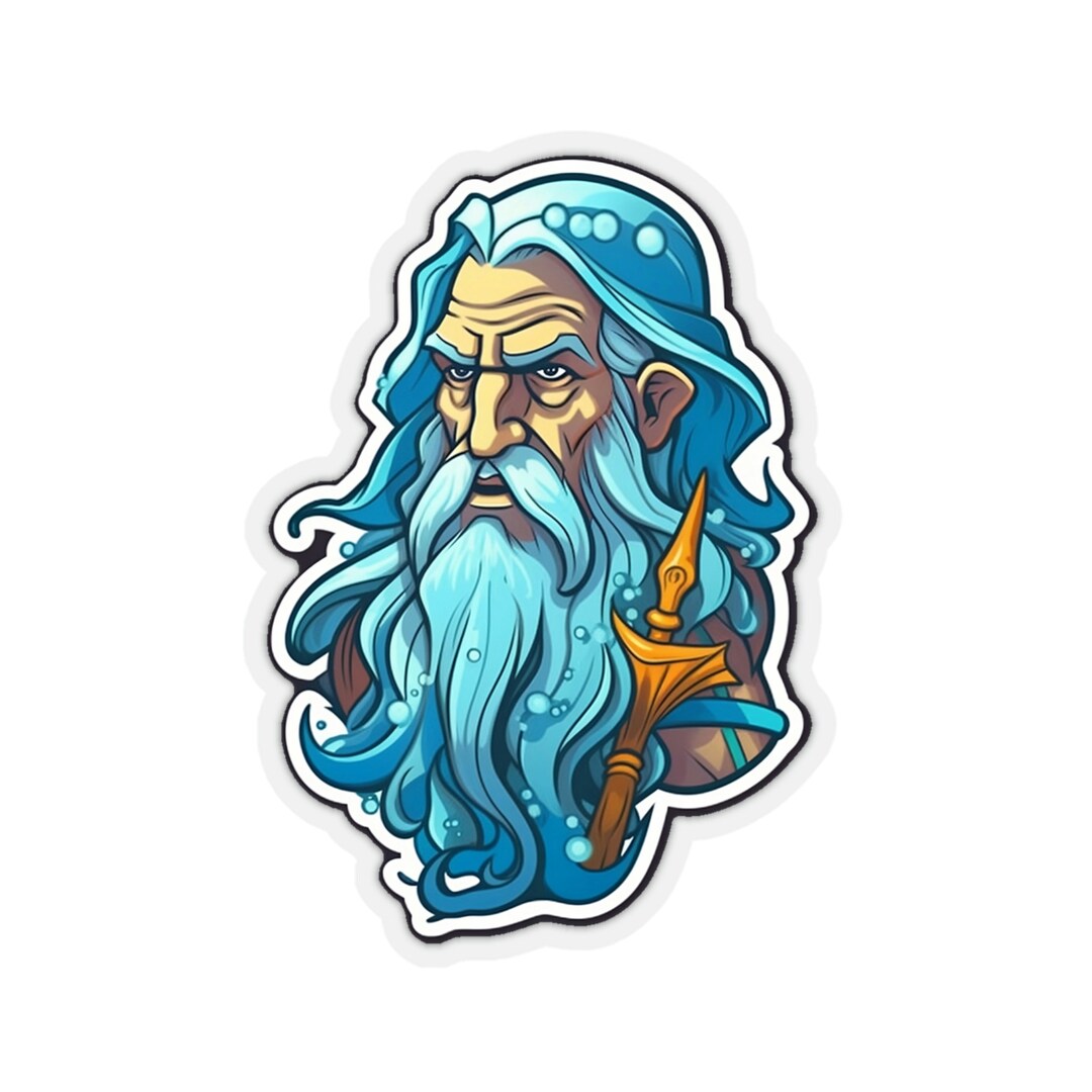 Powerful Poseidon Stickers - Add Mythical Beauty to Your Collection ...