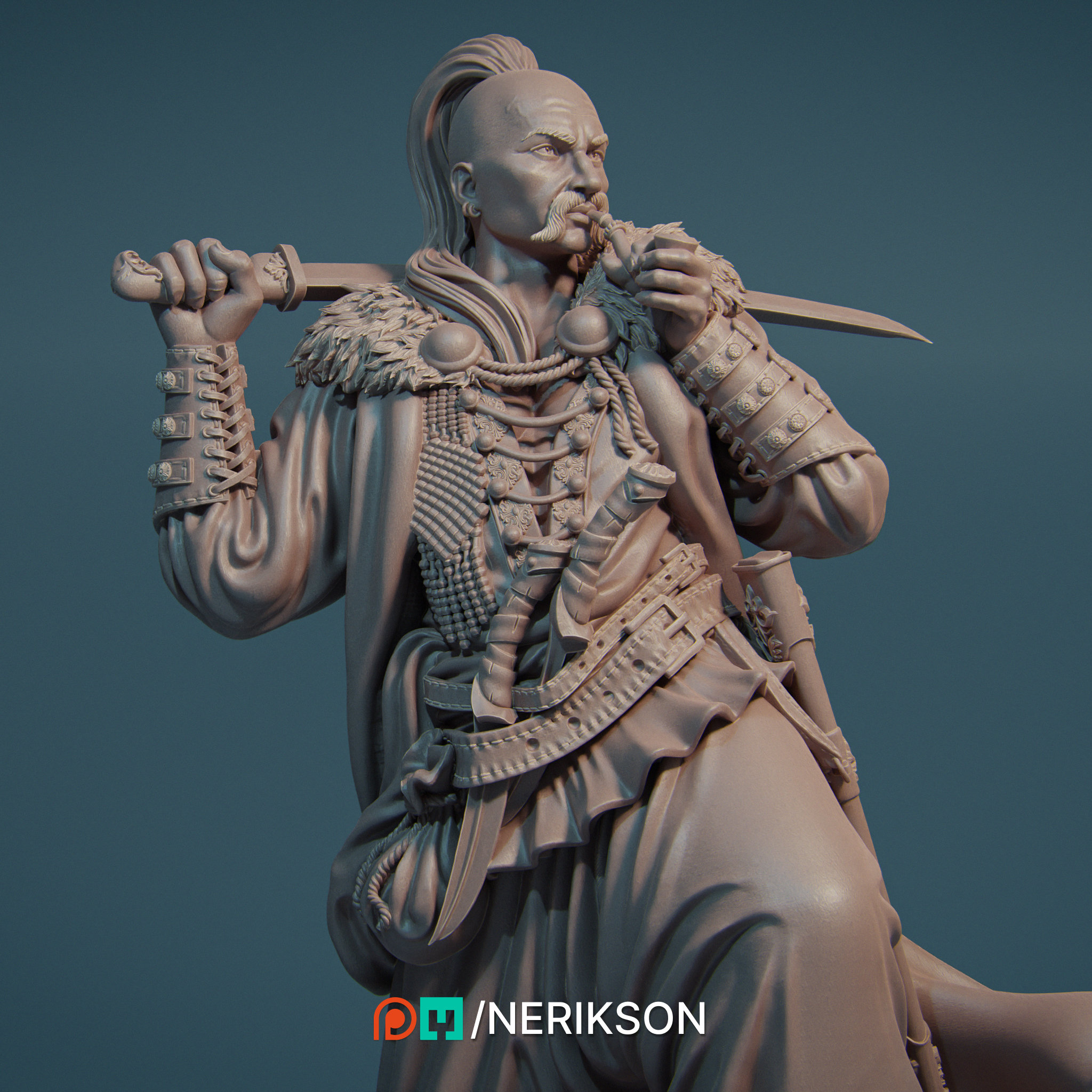Collectible Taras the Free Cossack 3D Print by Nerikson - Exquisite ...