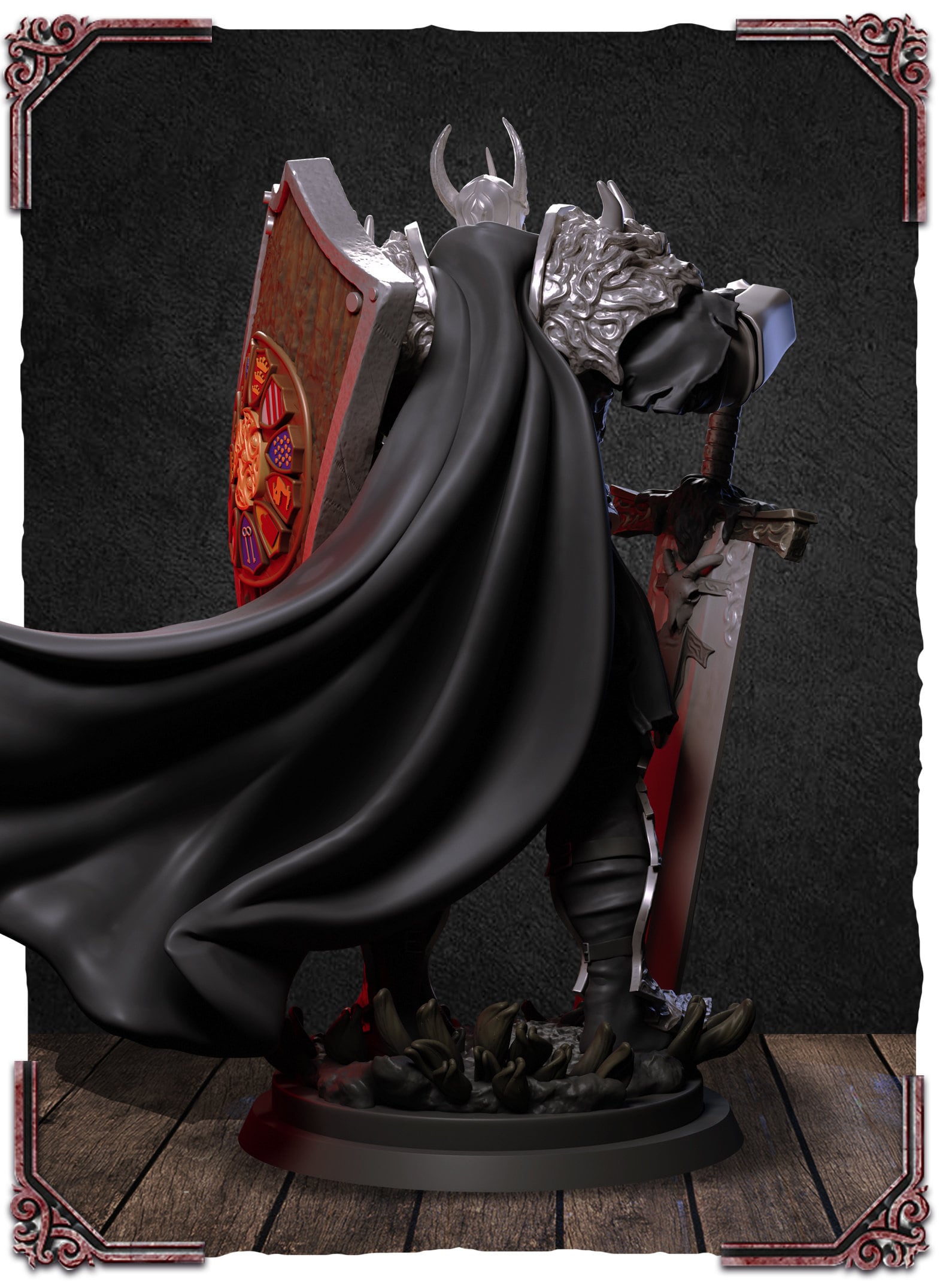 Pendragon | Powerful Knight Turned Vampire Familiar | Eternal Night ...