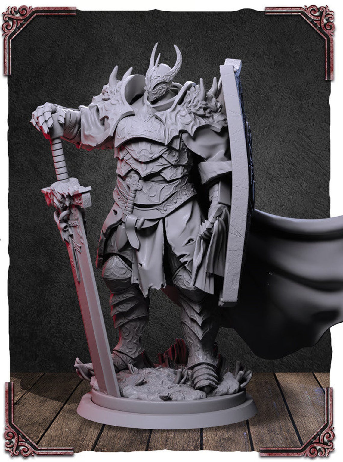 Pendragon | Powerful Knight Turned Vampire Familiar | Eternal Night ...