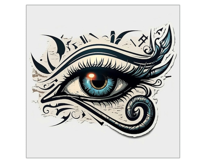 Colorful Autumn Valkyrie Unique Kiss Cut Sticker Designs Stand Out With ...