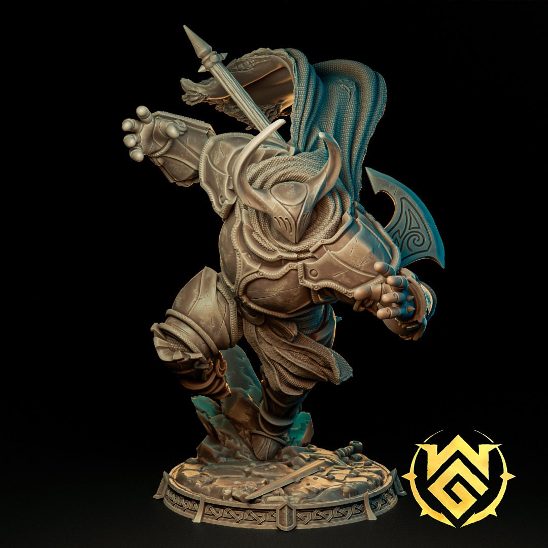 Grapple Knight: Armored Wrestling Specialist by Witchguild Minis ...