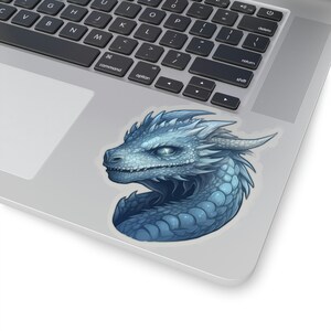 White Dragon Sticker - Fierce and Mighty for D&D Players and Tabletop ...