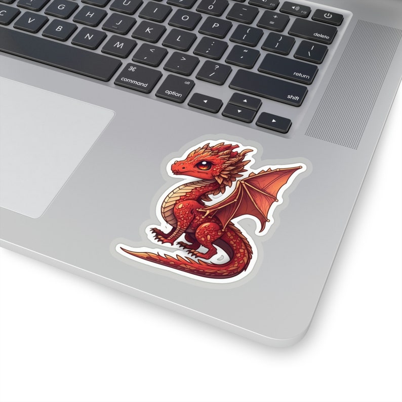 Chibi Dragon #1, Unique Kiss Cut Sticker Designs - Stand Out With Our ...