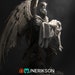 Ishim, the Fallen. Exquisite 3D Printed Angel Figure, Sculpted by ...