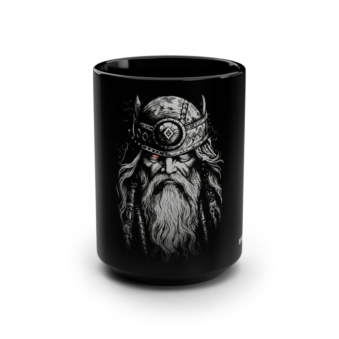 Odin's Wisdom: Norse Mythology Inspired Mug for Myth Enthusiasts ...