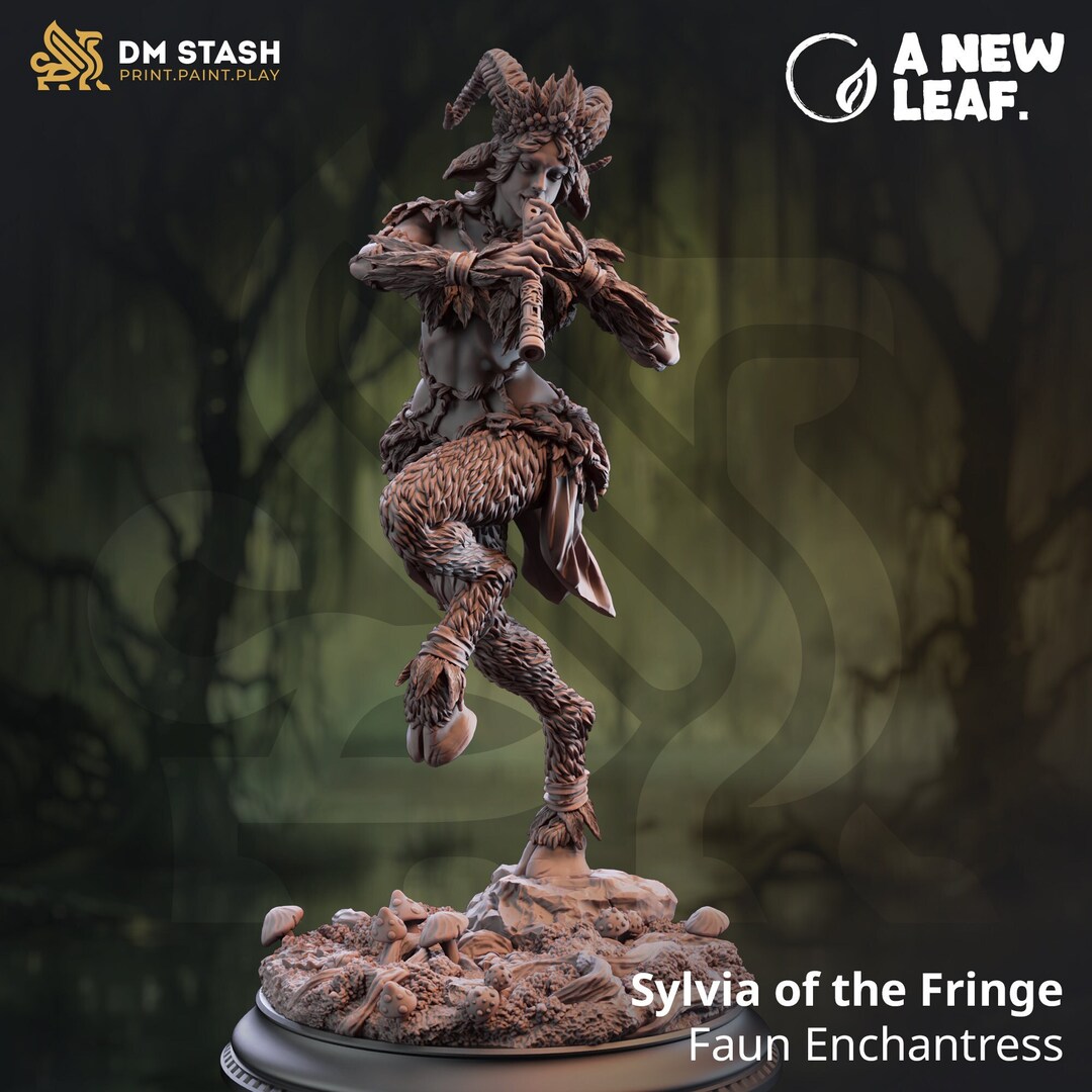 Faun Bard Enchantress - Sylvia of the Fringe by DM Stash. Powerful ...
