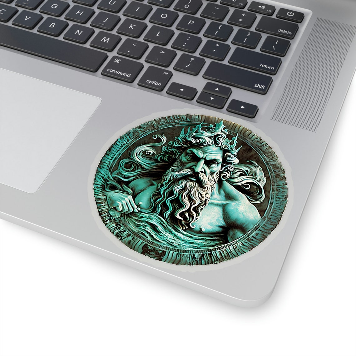 Powerful Poseidon Stickers Add Mythical Beauty to Your - Etsy