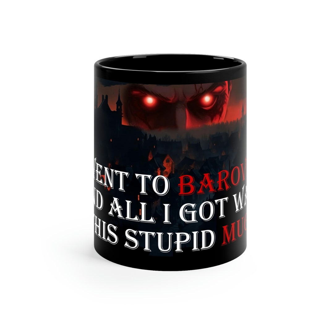 I Went to Barovia, Curse of Strahd Themed Mug Perfect for Dnd Players ...