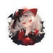 Cute Anime Vampire Girl Sticker for Laptops, Journals, Tabletop Gaming ...