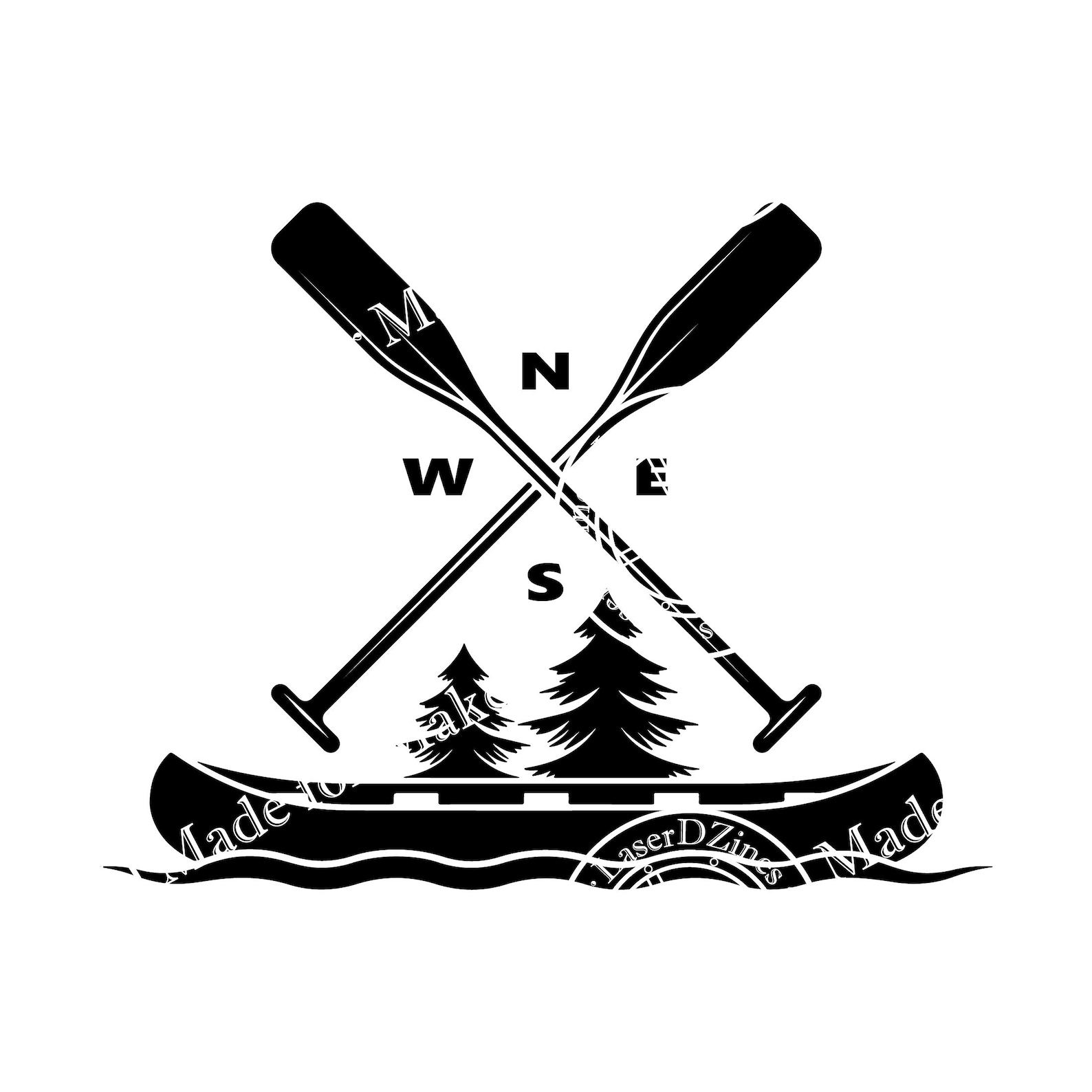 Canoe Adventure SVG Compass SVG Canoeing SVG Canoe Clip - Etsy Canada