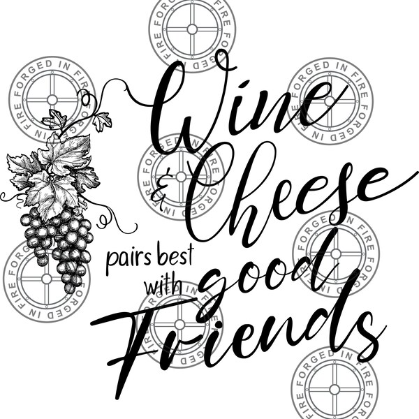 Wine and Cheese Pairings Svg - Etsy Australia