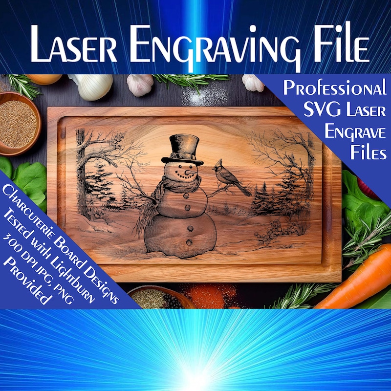 Snowman Kitchen Platter - Etsy